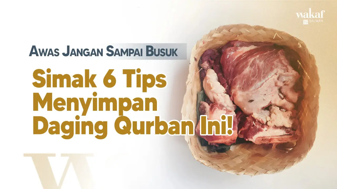 Tips Menyimpan Daging Qurban yang Baik dan Benar - Wakaf Salman